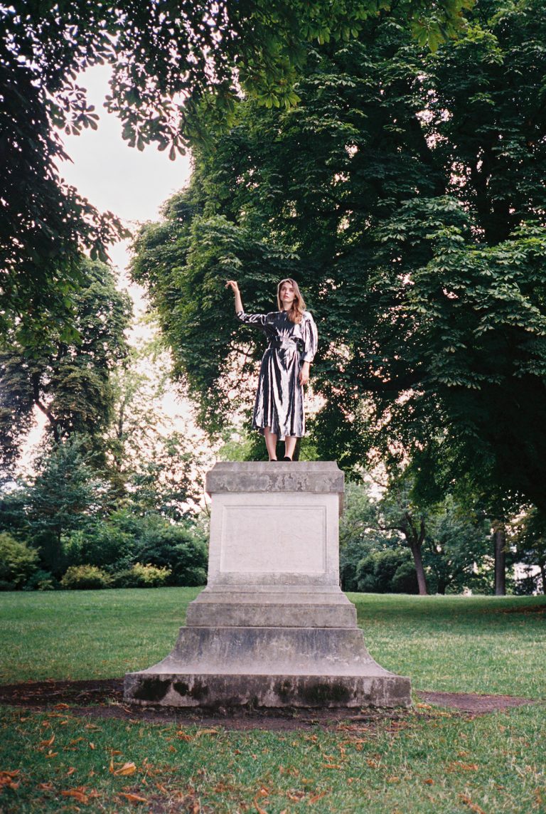 Frozen Garden Statues Stare - Teeth Magazine